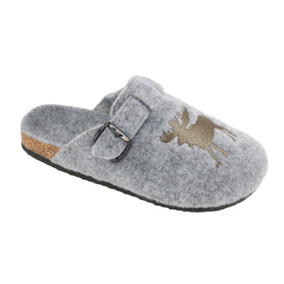 Ladies New Style Popular Soft Wooden Sole  slippers Women  Metal Buckles  Comfortable Casual Slippers