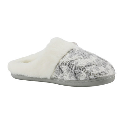 women skin-friendly knitted comfortable winter TPR sole home indoor slippers