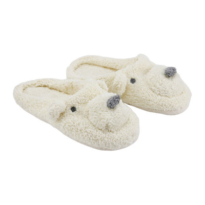 2020 high quality winter new women sherpa slippers ladies warm soft sole shoes