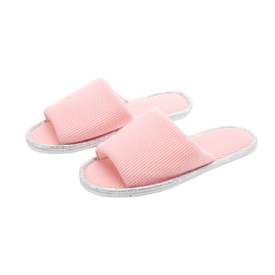 Flat Pure Color EVA Slippers Women Spring Open Toe Slippers Breathable