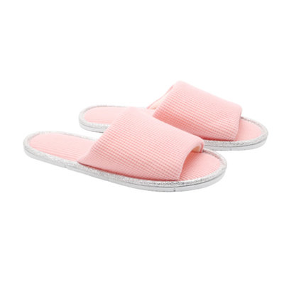 Flat Pure Color EVA Slippers Women Spring Open Toe Slippers Breathable