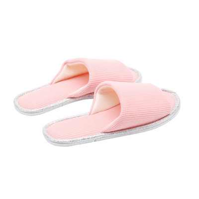 Flat Pure Color EVA Slippers Women Spring Open Toe Slippers Breathable