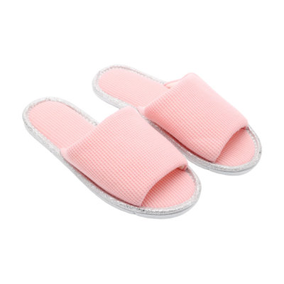 Flat Pure Color EVA Slippers Women Spring Open Toe Slippers Breathable
