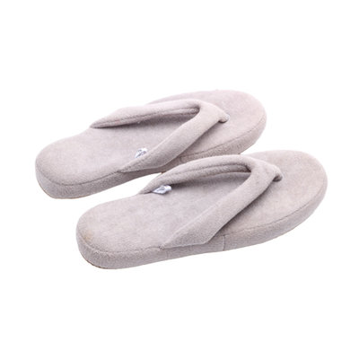 new design contracted grey house indoor slippers soft soles men pure color flip flops