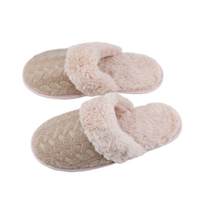 Closed Toe Lightweight Slipper Shoes Women Indoor Slipper Shoes With Non Slip Sole