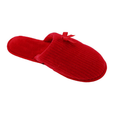 Plush Upper Material Comfortable Women Slippers Red Spring Indoor Soft