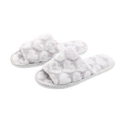 Love Hearts Pattern Plush Slipper Shoes Women Home Leisure Slipper Shoes