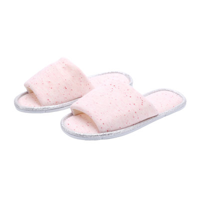 Cute Pink Soft Sole Women Slipper Shoes Open Toe Indoor  Spring