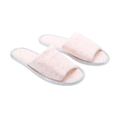 Cute Pink Soft Sole Women Slipper Shoes Open Toe Indoor  Spring