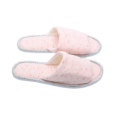 Cute Pink Soft Sole Women Slipper Shoes Open Toe Indoor  Spring