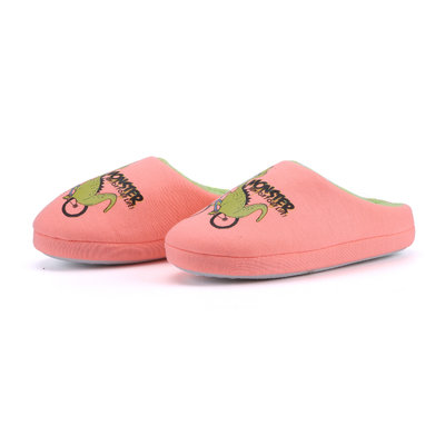 winter Lovely cartoon dinosaur keep warm house indoor  children kids woman home slippers
