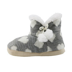 Knitting Cute Women Winter Snow Boots Warm Non Slip Indoor