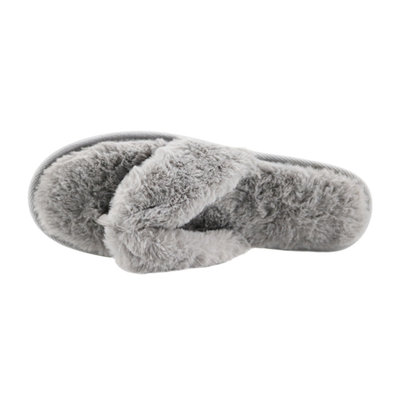 Winter Warm Women Casual Flat Shoes  Comfort Indoor Bedroom Soft Faux