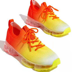 Summer 2022 designer new Breathable Lace up Running Ladies Sneaker trendy mesh large size Women's Casual Shoes
