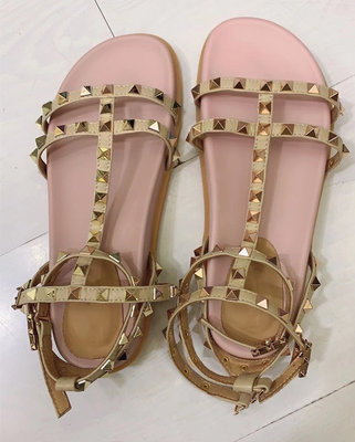 custom designer new trend Rivets outdoor shoes girl flat sandals for ladies Refinement comfort women footwear slippers