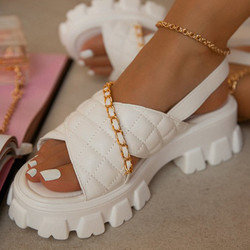 Custom  Summer Beach Soft Light Slippers Breathable  Light Weight