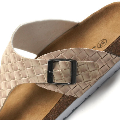 2021 Summer New Fashion ladies flip flop EVA Sandal Buckle Non-slip Open Toe Flat Cork Slipper casual shoes woman