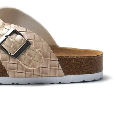 2021 Summer New Fashion ladies flip flop EVA Sandal Buckle Non-slip Open Toe Flat Cork Slipper casual shoes woman
