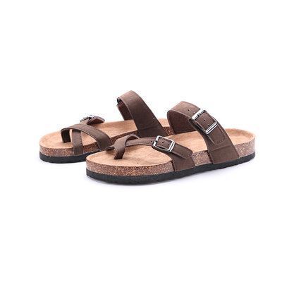 Latest nice design 2020 fashion  cork wood sole slippers ladies leisure flip flops other trendy shoes