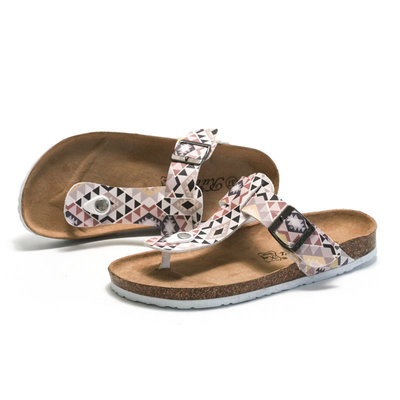 Wholesale New Fashion couple Flip Flop Sandal Men colorful Slippers women Beach Sandal cork slipper in stock slider sandal