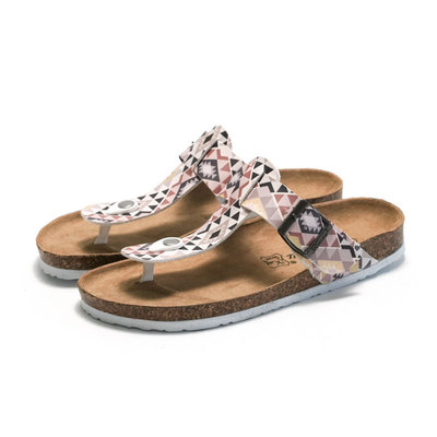 Wholesale New Fashion couple Flip Flop Sandal Men colorful Slippers women Beach Sandal cork slipper in stock slider sandal