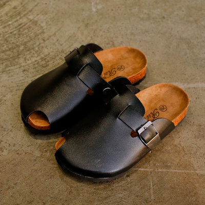Cork Casual  Fashionable Leather Flat Baby Girl Sandals Summer