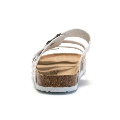 2021 New Summer Trend women cork Sandals three Buckle Clogs slides Slipper ladies open toe beach platform slide sandals