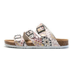 2021 New Summer Trend women cork Sandals three Buckle Clogs slides Slipper ladies open toe beach platform slide sandals