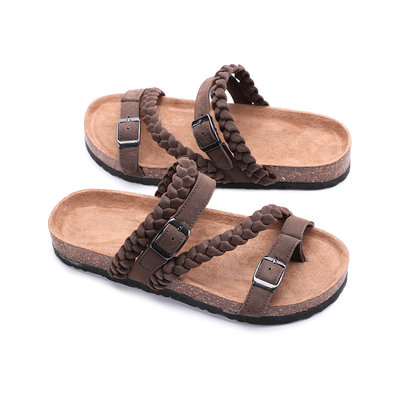 Classic Summer Beach Shoes Contracted Soft  Wood Soles  Comfortable