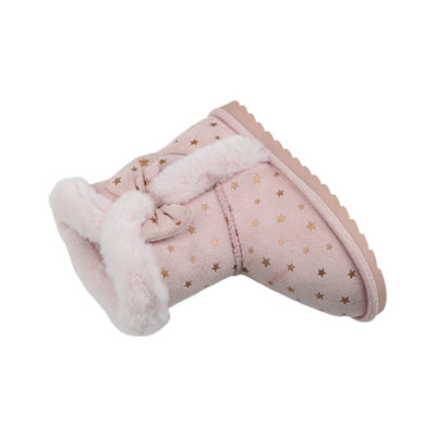 Plush Winter Snow Boots Warm Baby Lovely  Children Snow Boots