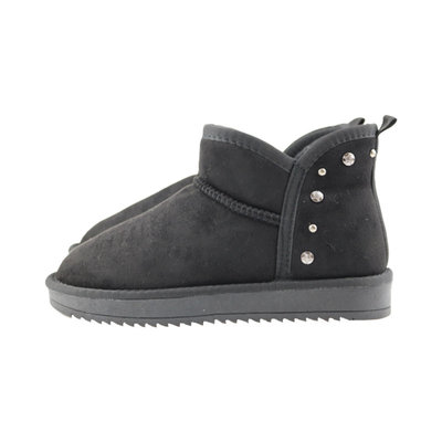 Waterproof Women Winter Snow Boots Faux Leather Warm Non Slip