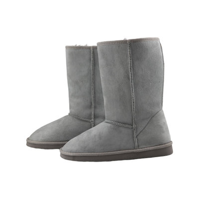 Classic Women Winter Snow Boots Mid Calf Breathable Faux Fur