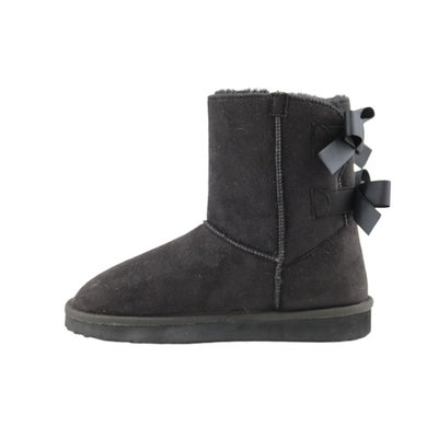 Cute Women Winter Snow Boots Faux Leather Fur Lined Comfotable