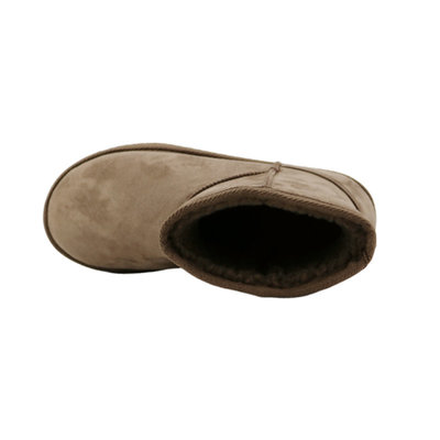 Women Classic faux suede Winter Warm Short faux fur Snow Boots
