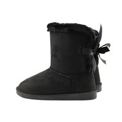 women snow boots satin bow fashion warm winter boots