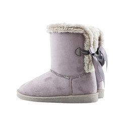 women snow boots satin bow fashion warm winter boots