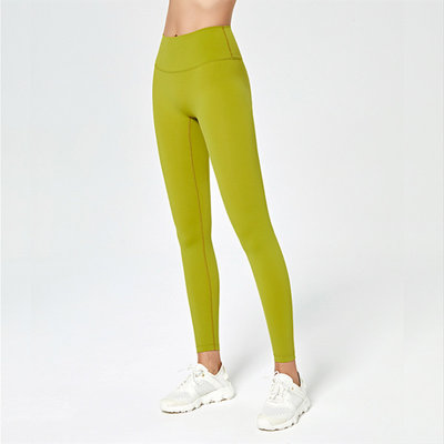 Yoga clothes fitness pants women high waist peach hips trousers running sports summer thin out wear leggings