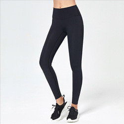 Yoga clothes fitness pants women high waist peach hips trousers running sports summer thin out wear leggings