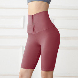 Plus Size Waist Trainer Pants fitness running sweatpants peach hip Women Stretch tight Gym Shapewear leggings