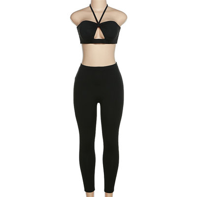 2022 new summer Tight Women Sport Clothes Ladies Gym Fitness Training Active Wear Seamless 2 Piece yoga Set customize sportswear