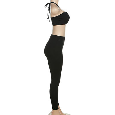 2022 new summer Tight Women Sport Clothes Ladies Gym Fitness Training Active Wear Seamless 2 Piece yoga Set customize sportswear
