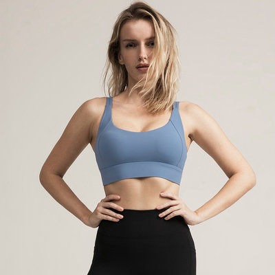 2021 summer Women's new fashion breathable tops Quick Dry Adjustable Shock-proof Elastic Fitness Yoga Bra