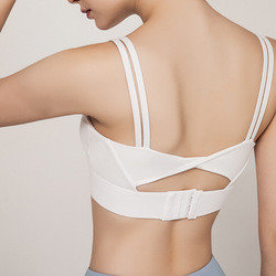 2021 summer Women's new fashion breathable tops Quick Dry Adjustable Shock-proof Elastic Fitness Yoga Bra