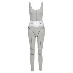 Top ranking suppliers Sexy Jumpsuit Joggers Sportswear Sleeveless Solid Women Club Outfits Rompers