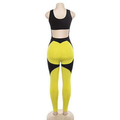 Top ranking suppliers New Design Fashion Women Backless  Sportswear Comfortable Sexy Fitness Jumpsuit One Piece Yoga Wear