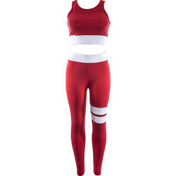 Female Sports Suit Women contracted sportswear  Running Leggings Fitness Clothing Yoga Set Gym Jogging Sets