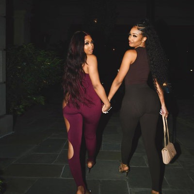 2021 new women's summer high waist self-cultivation hip-lifting yogawear oblique shoulders backless side hollow sexy jumpsuit