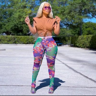 2021 summer New Yoga Pants Female Fitness Pants Solid Color Breathable Eco-friendly Tight Comfortable Lightweight sports legging