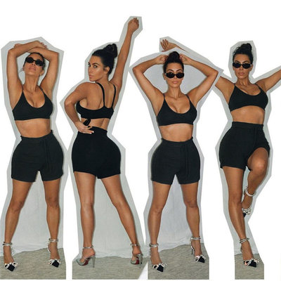 2021 new summer High Elasticity Solid Color Comfortable Women Sportswear Breathable Fitness sports Sets