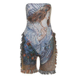 2021 New summer women's fashion print tassel strapless clubwear sexy breast wrap street style straight casual jumpsuit